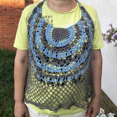 Low Back Crochet Top PATTERN sizes XS-5XL Sexy Crochet Top - Etsy