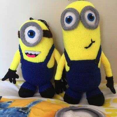 Stuart the Minion Knitting Pattern PDF - Etsy