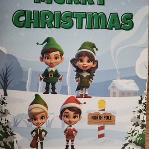 Editable Group Christmas Card - Instant Download, E-sign Great for ...