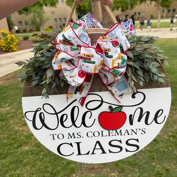 Interchangeable Door Hanger | Interchangeable Welcome Sign | Front Door ...