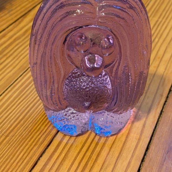 Palacek Decorative Faux Shell Set on Bamboo Wood Base, Vintage Nautilus ...