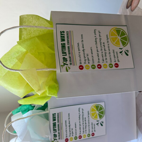 General Conference HANDOUT TAGS - Gift Tags - PRINTABLE - Instant ...