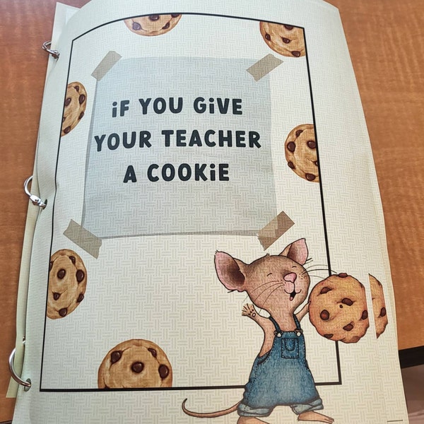 If You Give Your Teacher A Cookie - Etsy