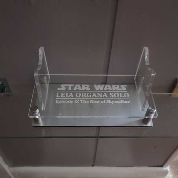 Lightsaber Stand, Custom Engraved,metal and Plastic, Lightsaber Stand ...