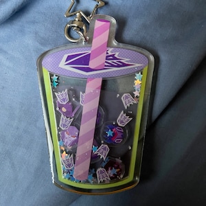 Alien Invader Zim Gir Tamagotchi Keychain - Etsy