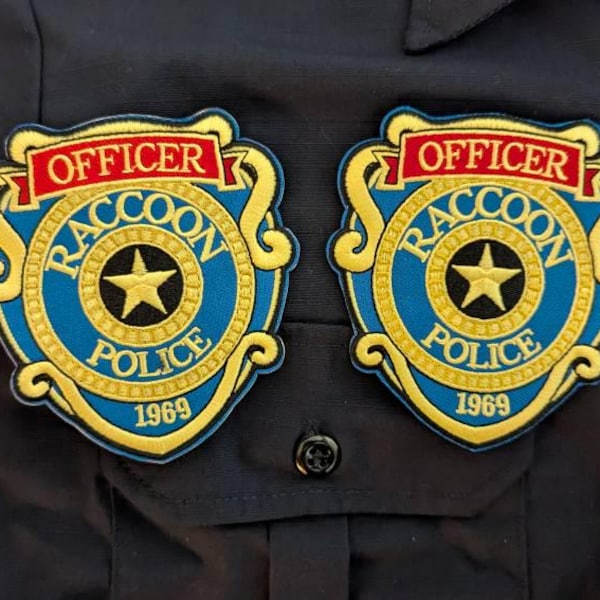 Resident Evil RPD Raccoon Police Department Embroidered Patch Uniform ...