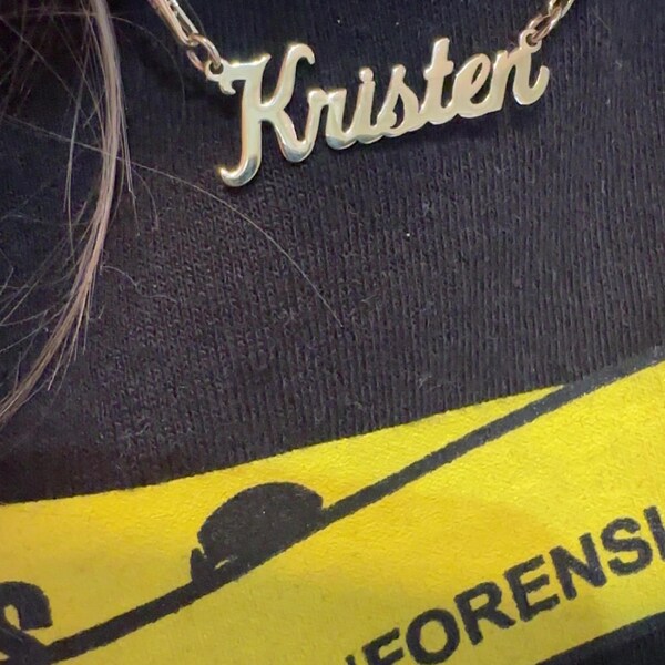 14k Solid Gold Name Necklace Personalized T For Her Personalized