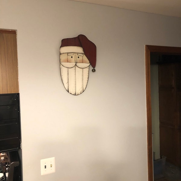 Wood Santa. Pallet Wood. Christmas Decor. MADE to ORDER - Etsy