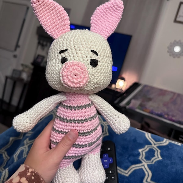 Piglet Crochet Pattern – Pig Amigurumi Pattern, Digital PDF Files ...