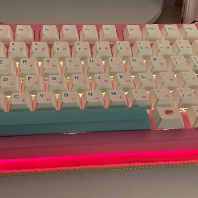 Cute Katty Keycaps, Keycap Set, Kawaii XDA Pink Keycaps, PBT Keycaps ...