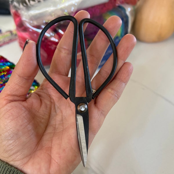 Vintage Finish Black Notion Scissors / Sharp Scissors / Bonsai Scissors ...