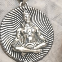 Buy Lord Shiva Pendant | Silver Shiva Necklace | Meditating Shiva ...