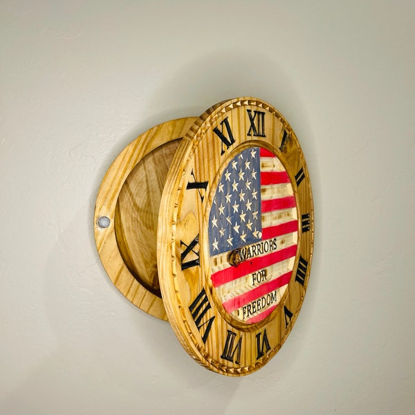 American Flag Clock - SVG - Digital Download - Etsy