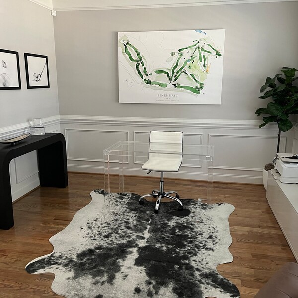 Pinehurst No.2 Golf Course Map Print, NC Golf Course Layout Print or ...