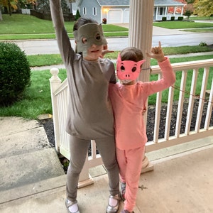 Blue Heeler Dog Masks Blue Bing Character Mask for Adults | Etsy