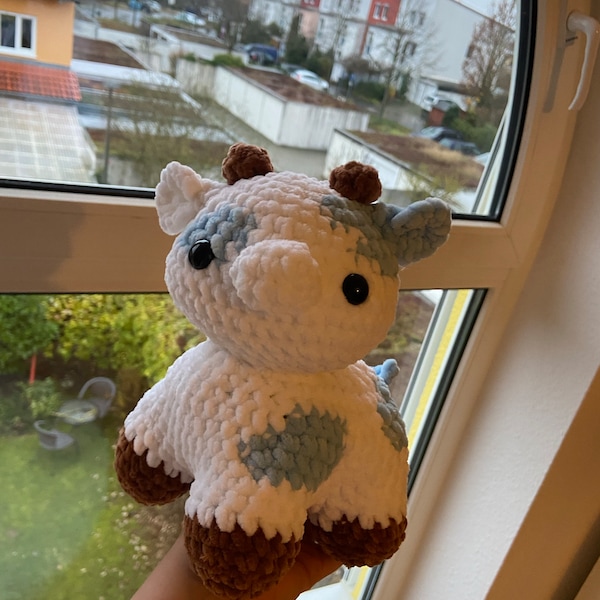 Big & Mini Cow Combo Crochet PATTERN - Etsy