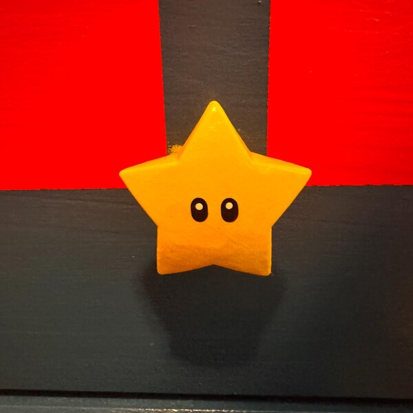 Super Mario Star Drawer Knobs | Nintendo Game Room | Cute Star Video ...