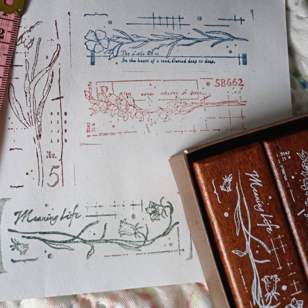 Number Rubber Stamp Set, Large Rubber Numbers Stamps, 12pcs - Etsy