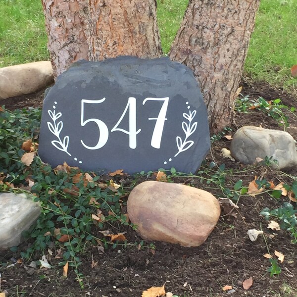 Home Address, Front Door, Front Door Decal, Home Address Decal, Address ...