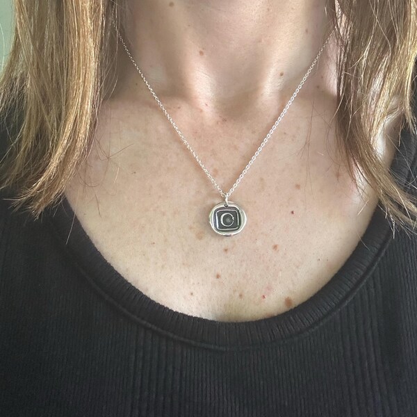 Tiny Star Fossil Necklace Pendant - Crinoid Star Fossil Jewelry - Etsy