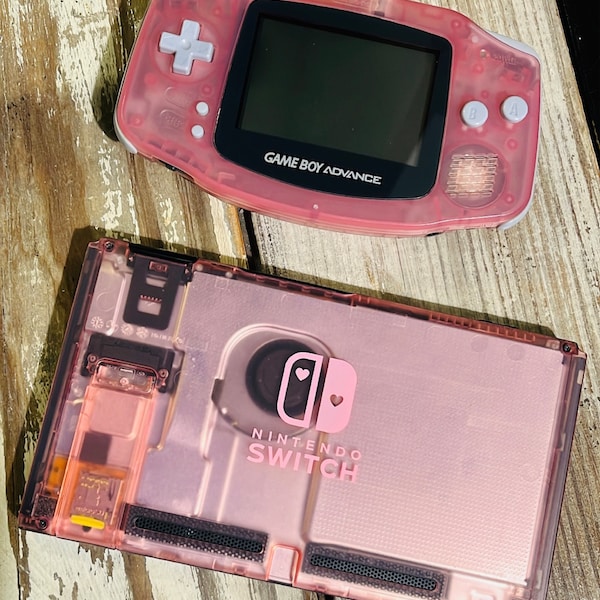 Nintendo Switch Logo With Hearts - Vinyl Decal - Multiple Colors ...