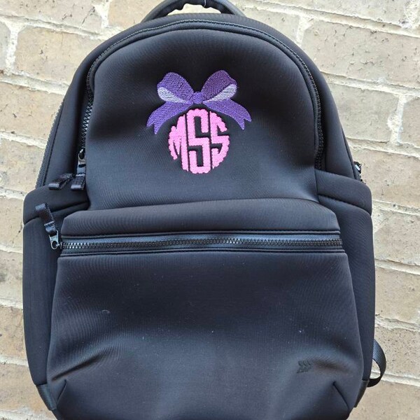 In the Hoop Bag Tag Machine Embroidery File, Luggage Tag Embroidery ...