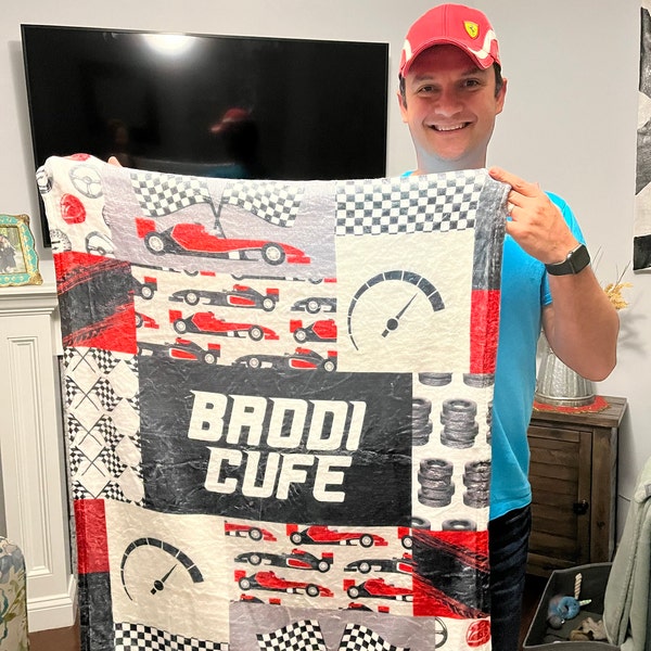 Race Car Crib Bedding Set, Baby Boy Crib Bedding Set, Race Car Nursery ...