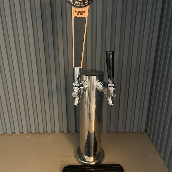 Custom Beer Tap Handle-banner Edition - Personalized Kegerator Tap ...