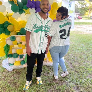 Personalized Team Name and Number Baseball Jersey, Custom Dance Club ...