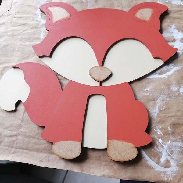 Cute Baby Fox SVG & DXF Cutting Files, PNG Baby Fox Clip Art, Svgs for ...