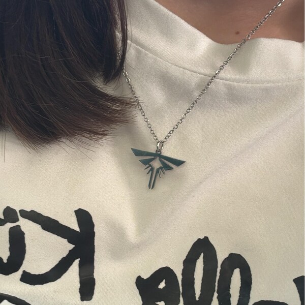 The Last of Us Pendant, Firefly Sign Necklace, TLOU Cosplay Medallion ...