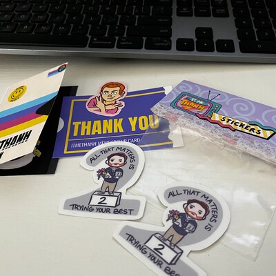 Boonpink 2.5 Sticker, Super Sentai Sticker, Boonboomger Pink, Tokusatsu ...