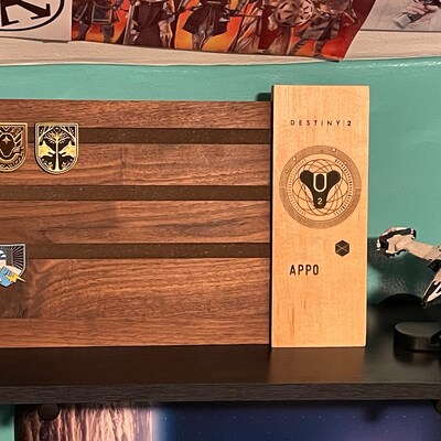 Large Vertical Display to Display Destiny Pins seals 15 Sigils - Etsy