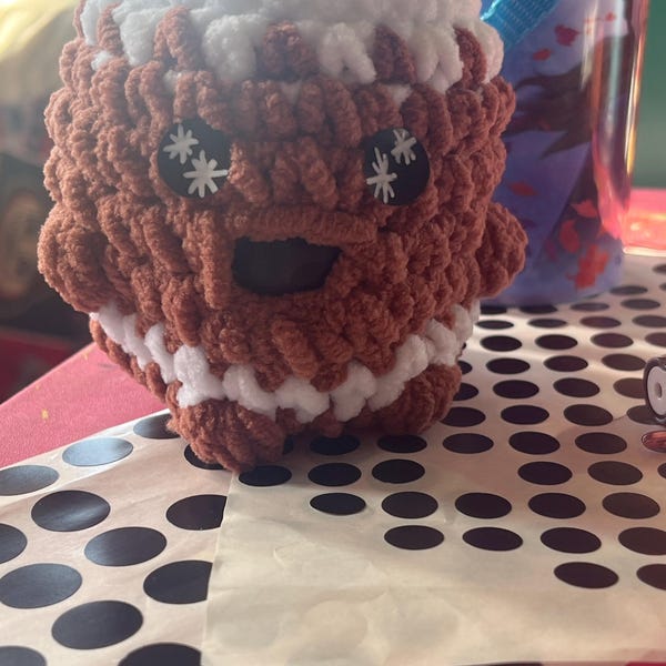 CROCHET PATTERN Ghost Stress Ball No Sew Amigurumi Crochet Squeeze ...