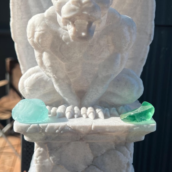 Gothic Gargoyle Statue – Detailed Library, Shelf, Bookcase, or Desk ...