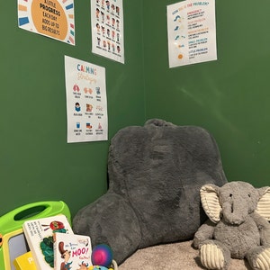 30 School Counseling Posters, School Counselor Office Decor ...