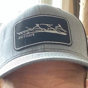 Wild Bore Leather Engraved Trucker Hat Hog Hunting Hunting | Etsy