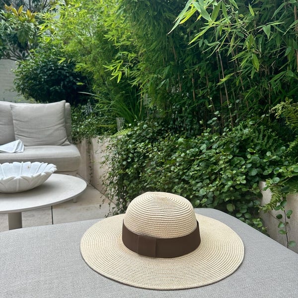 Genuine Ecuadorian White Panama Hat Handwoven Toquilla Palm Hat in ...