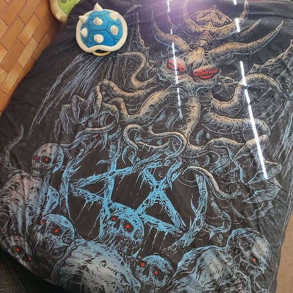 Satanic Skull Melting Inverted Pentagram High Tops New 666 Version ...