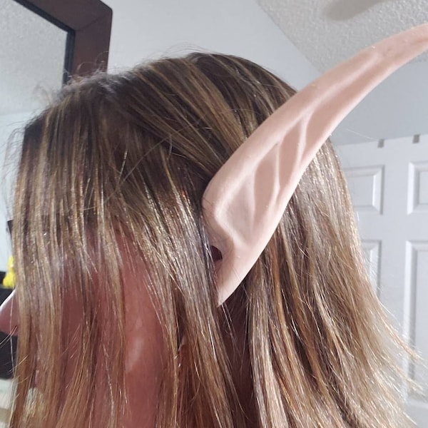 Elf Ears WB Latex Prosthetic - Long - Fantasy Character - Cosplay and ...