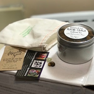 Chaga Tea, Maine Chaga Mushroom Tea, Inonotus Obliquus, Chaga Chunks ...