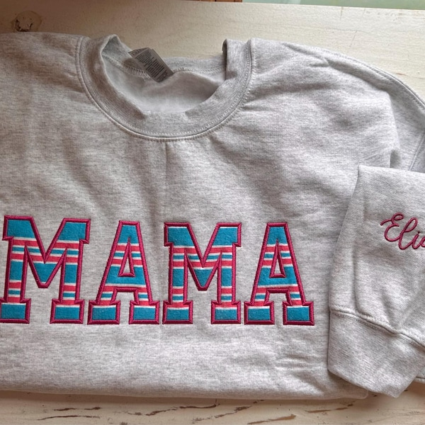 Hand Stitch Effect FONT Machine Embroidery Design, 7 Sizes, A-Z 0-9 ...