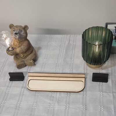 Board Game Card Holder, Tabletop Gaming Card Rail, Wooden Dashboard ...