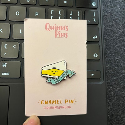 Cheese Enamel Pin Badge, Cheese Gifts, Food Pin Badge, Kawaii ...
