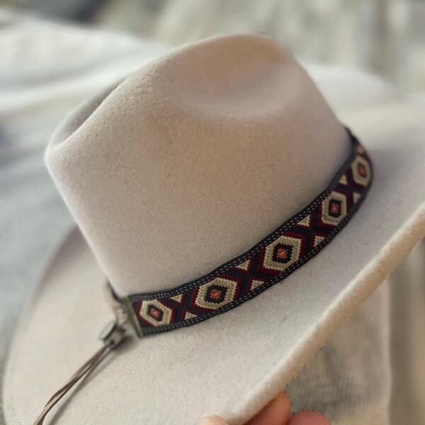 Southwestern Hat Band! Update Your Favorite Western Hat With a Custom ...