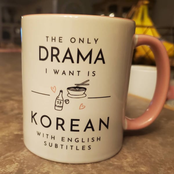 Korean Drama Merchandise, Korean Gifts, Kpop Lover Merch, Kdrama Addict Gift, Kdrama Mug Tote ...