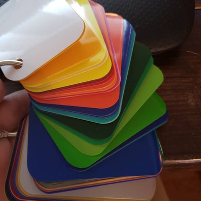 Sample Ring Oracal 651 Adhesive Vinyl Sample Ring Swatch - Etsy