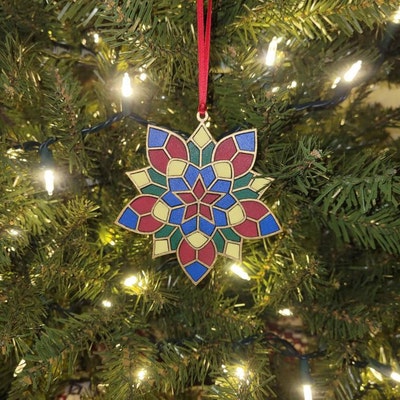 Parol Ornament Filipino Christmas Decor Philippines Inspired Gold Hand ...