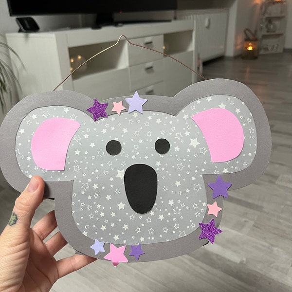 Koala Lantern Craft Template Including Craft Instructions for Download ...