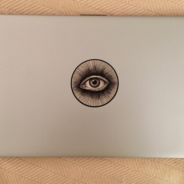 Eye Vinyl Sticker - Waterproof Sticker - Vinyl Phone Sticker - Vinyl ...